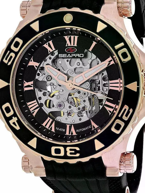 SEAPRO Seaway Skeleton Watch - Silver