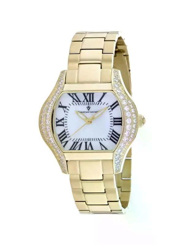 CHRISTIAN VAN SANT Bianca Stainless Steel Quartz Watch - White