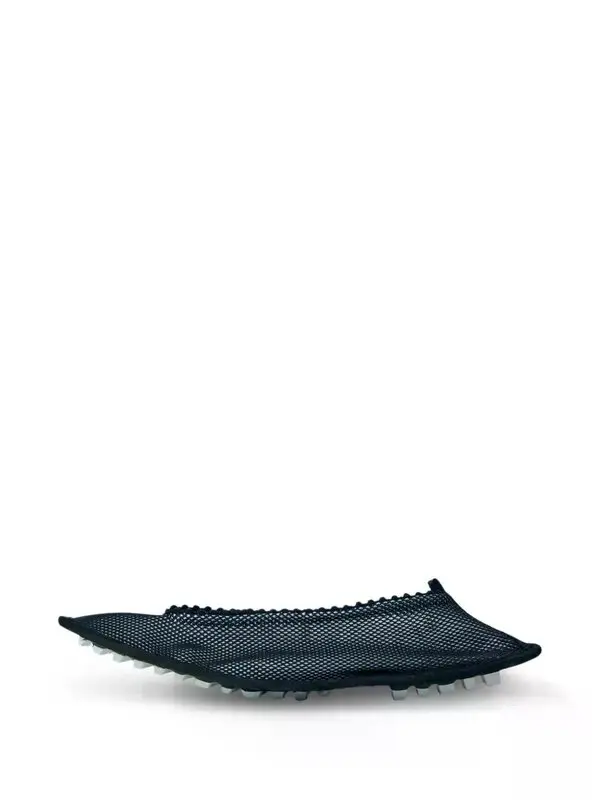 KIKO KOSTADINOV Ramberg Mesh Textured-sole Ballet Flats