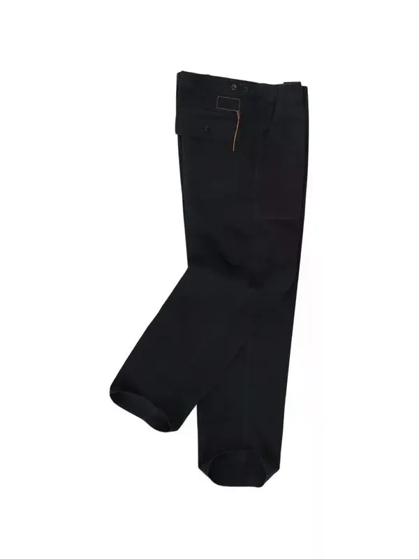FORTELA Fatigue Herringbone-cotton Trousers