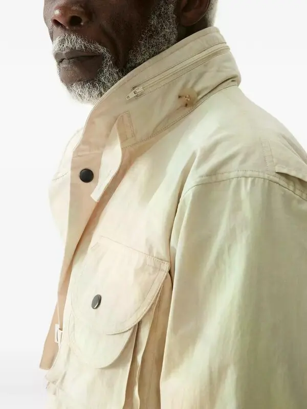 FORTELA Multi-pocket Military Jacket