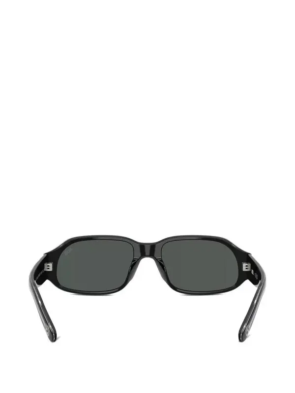 DIESEL® Rectangle Frame Sunglasses - Black