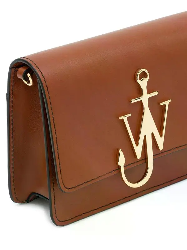 JW Anderson Anchor Logo Crossbody Bag - Brown