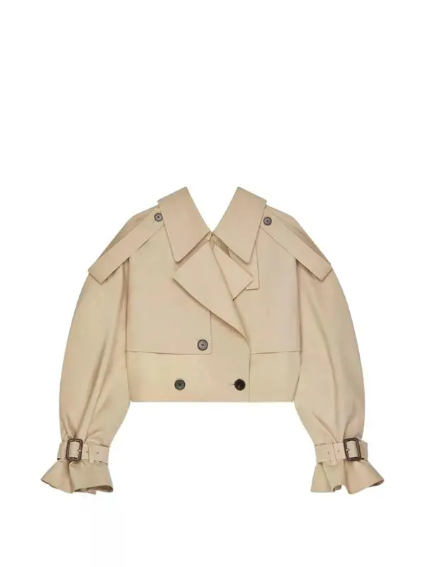 Givenchy Cropped Double-breasted Jacket