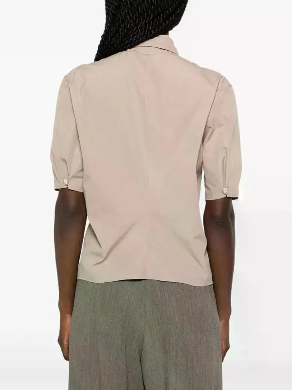 JIL SANDER Boxy-fit Cotton Shirt - Neutrals