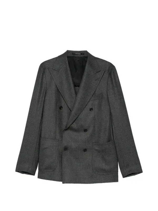 Tagliatore Double-breasted Peak-lapel Blazer
