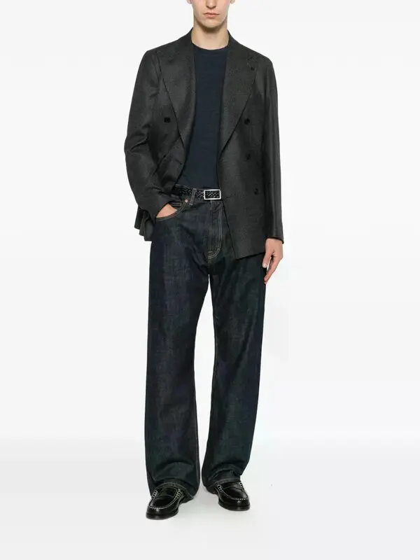 Tagliatore Double-breasted Peak-lapel Blazer