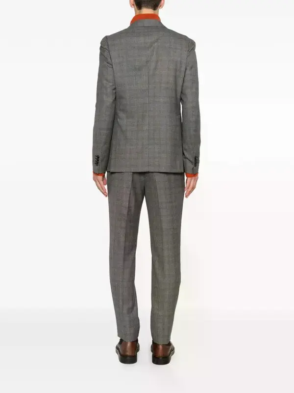 Tagliatore Double-breasted Checked Suit