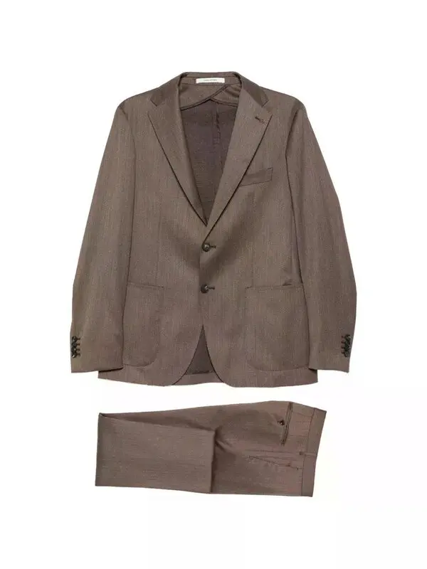 Tagliatore Single-breasted Notched-lapel Suit