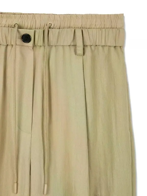 STUDIO TOMBOY Wide Leg Drawstring Trousers
