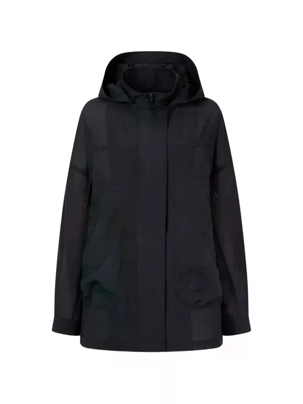 STUDIO TOMBOY Hooded Zip-up Jacket - Black