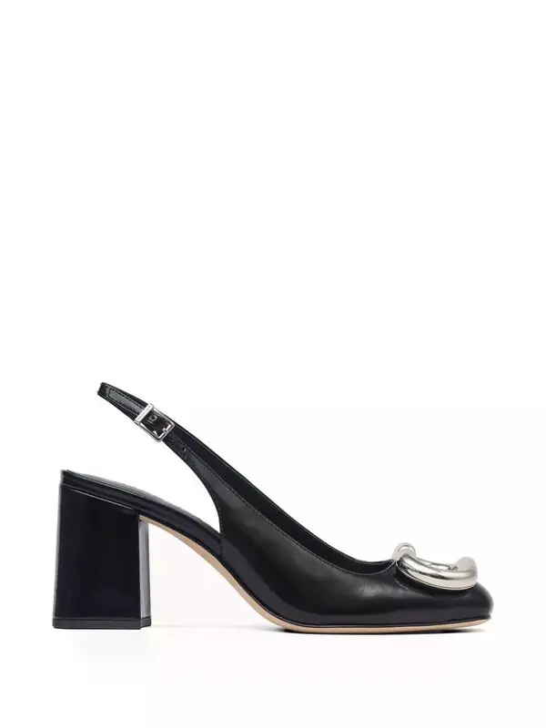 Marc Jacobs Pop J Slingback Pumps - Black