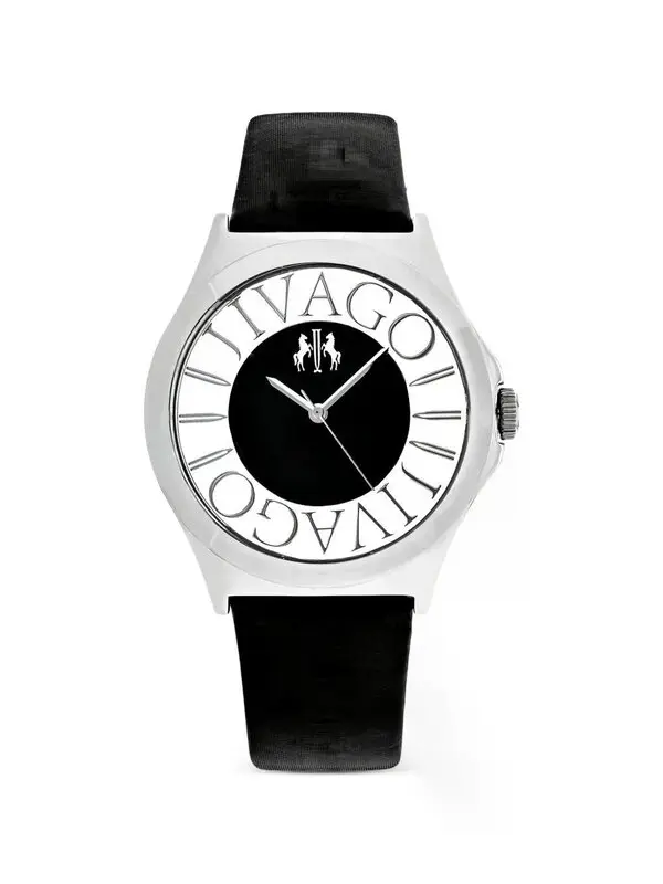 JIVAGO 40mm Watch With Logo-engraved Bezel - Black