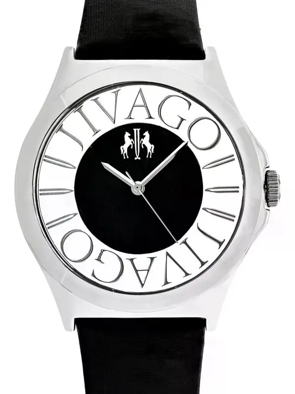 JIVAGO 40mm Watch With Logo-engraved Bezel - Black