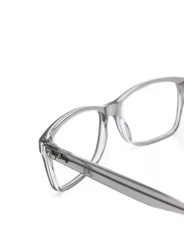 Ray-ban Rectangle Frame Eyeglasses - Grey