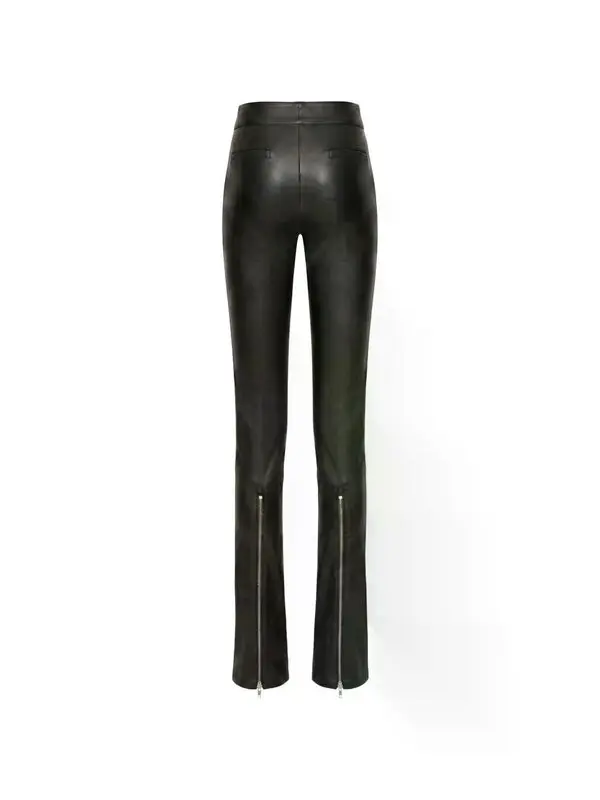 ALMAZ Lace-insert Zip Detail Trousers