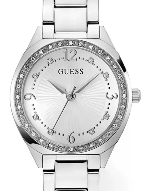 Guess Charlotte -tone Crystal Bezel Watch