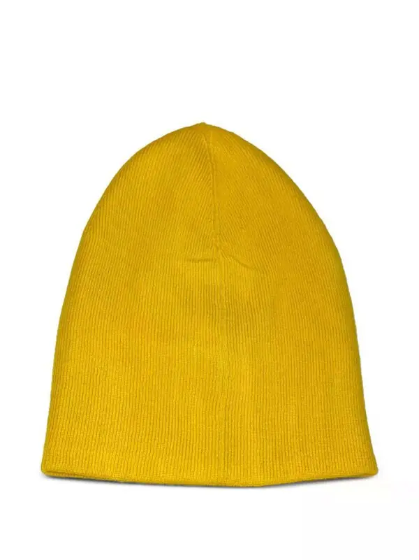 Aztech Mountain Duane Street Cashmere Beanie Hat - Yellow
