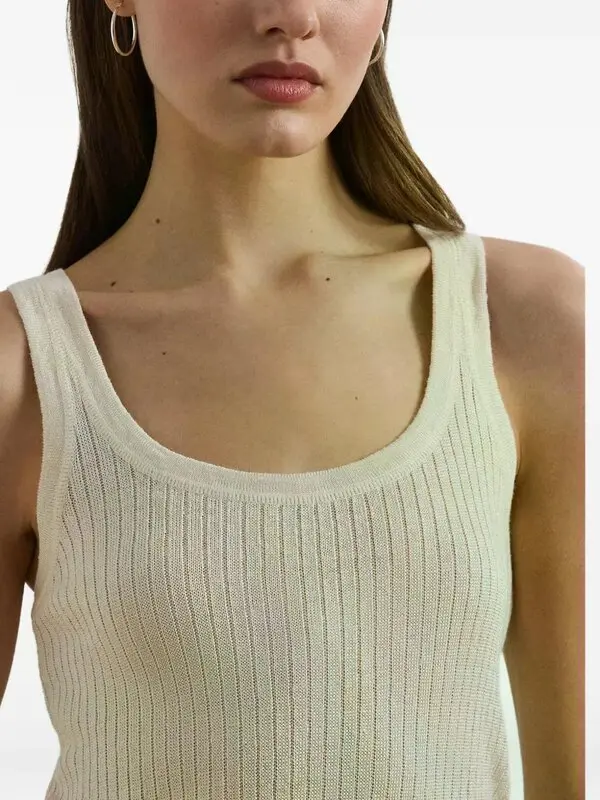 Ralph Lauren Ribbed Knit Tank Top