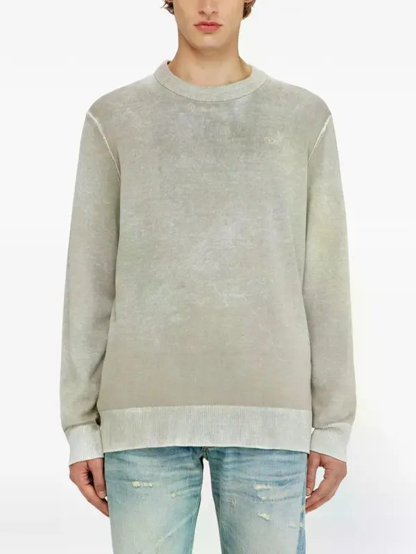 DIESEL® Embroidered Cotton Jumper