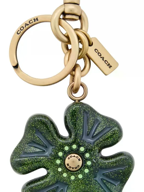 COACH Four Leaf Clover Charm