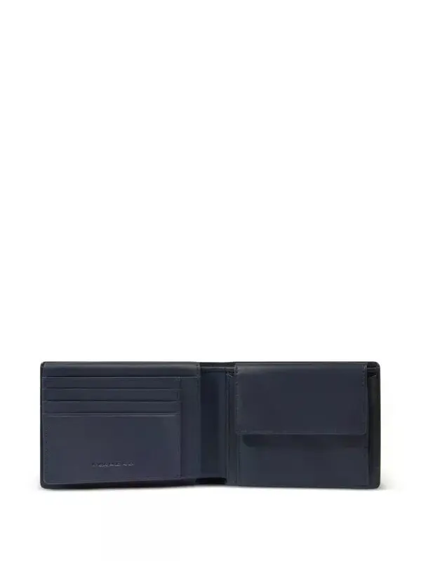 PIQUADRO Flip-up Id Window Wallet - Blue