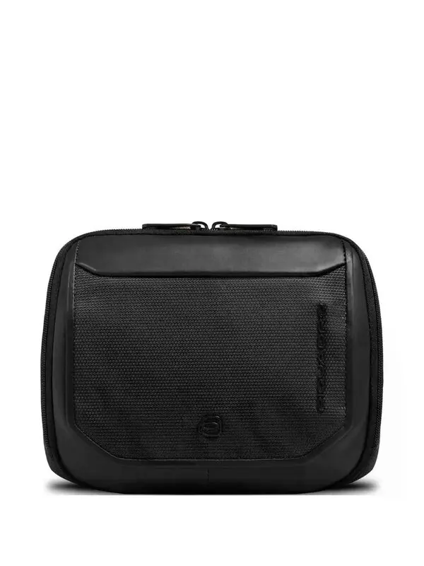 PIQUADRO Zip-fastening Ipad® Mini Cross Body Bag - Black