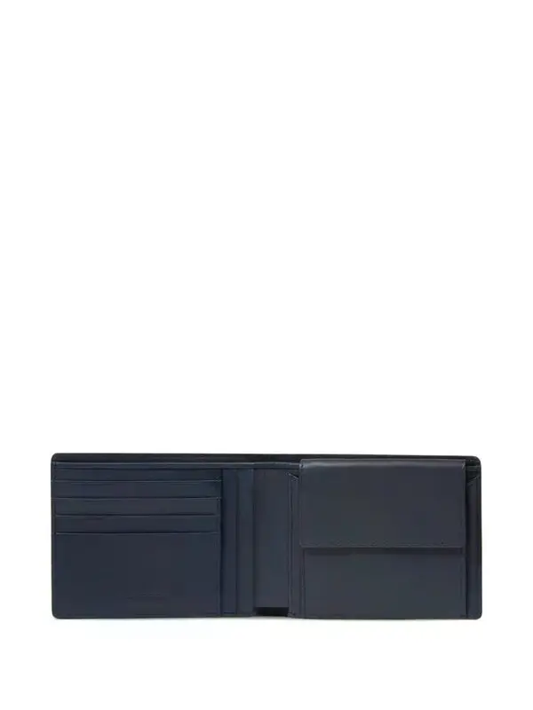 PIQUADRO Grained Leather Wallet