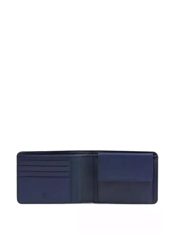 PIQUADRO Logo-lettering Bi-fold Wallet