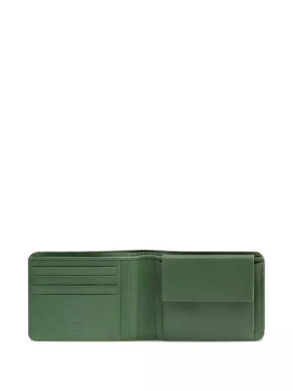 PIQUADRO Logo-lettering Bi-fold Wallet