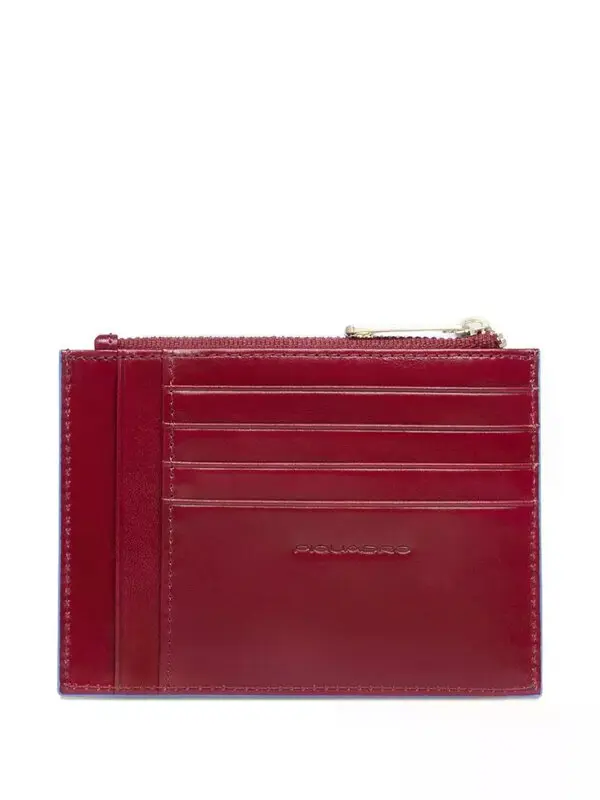 PIQUADRO Leather Coin Wallet