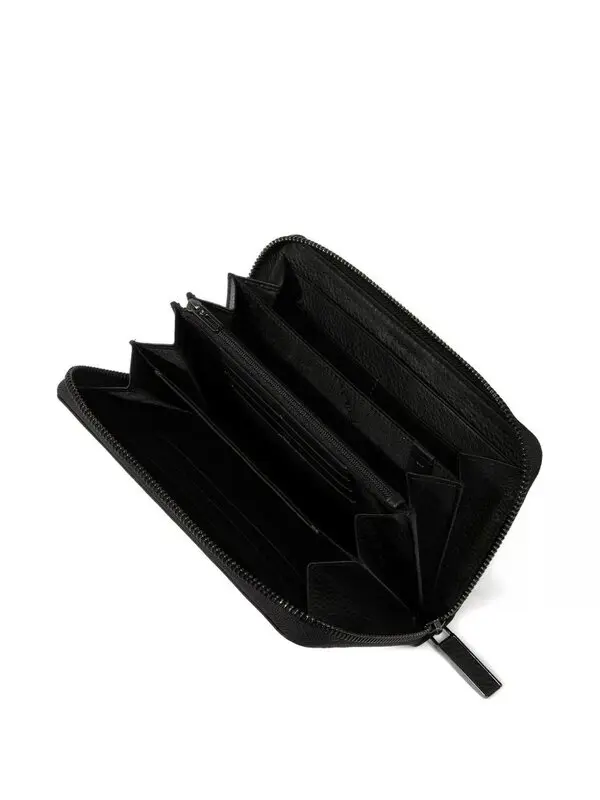 PIQUADRO Zip-around Leather Wallet