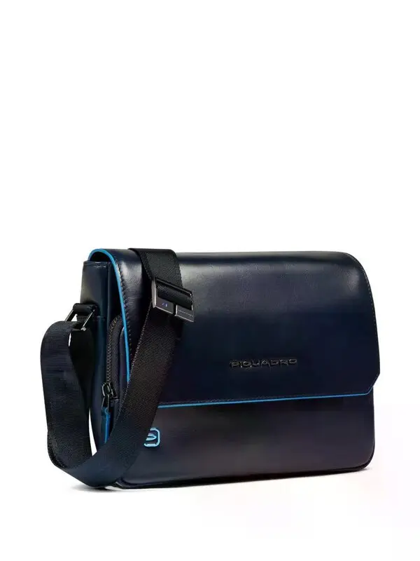 PIQUADRO Square Leather Cross Body Bag