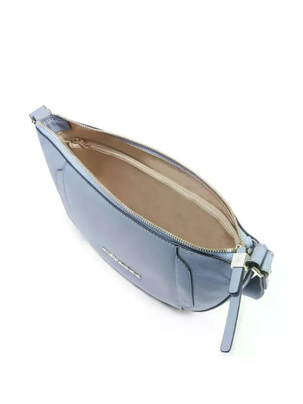 PIQUADRO Grained Leather Belt Bag