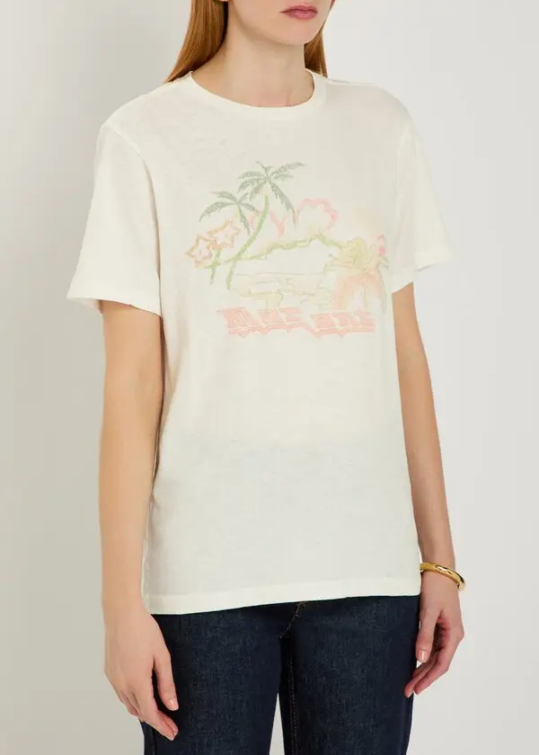 Isabel Marant Étoile Printed Cotton T-shirt