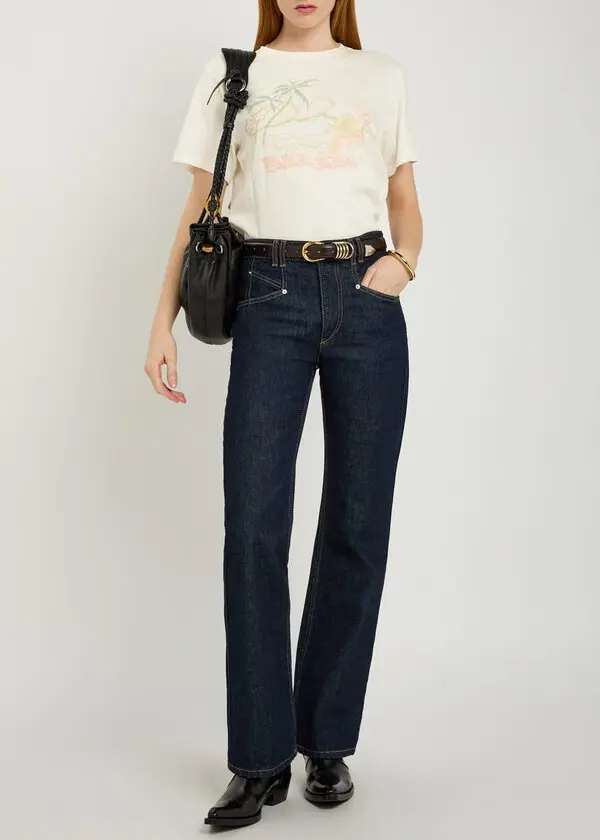 Isabel Marant Étoile Printed Cotton T-shirt