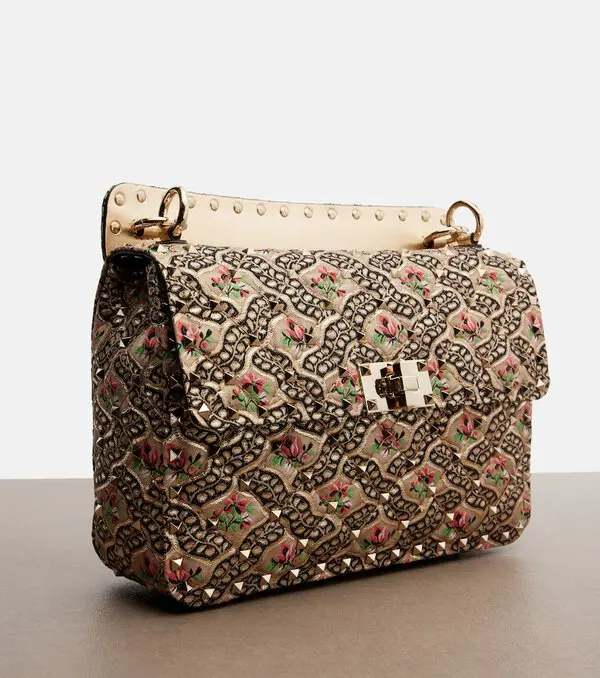 Valentino Garavani Rockstud Spike Medium Top-handle Bag