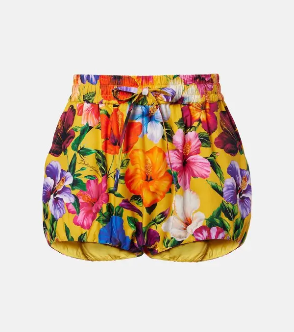Dolce & Gabbana Floral Cotton Shorts - Multicoloured