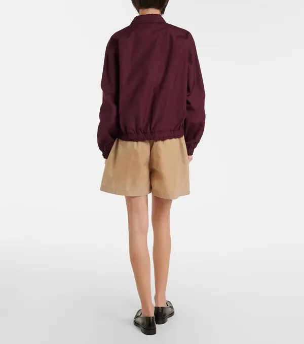 Prada Re-nylon Shorts - Beige