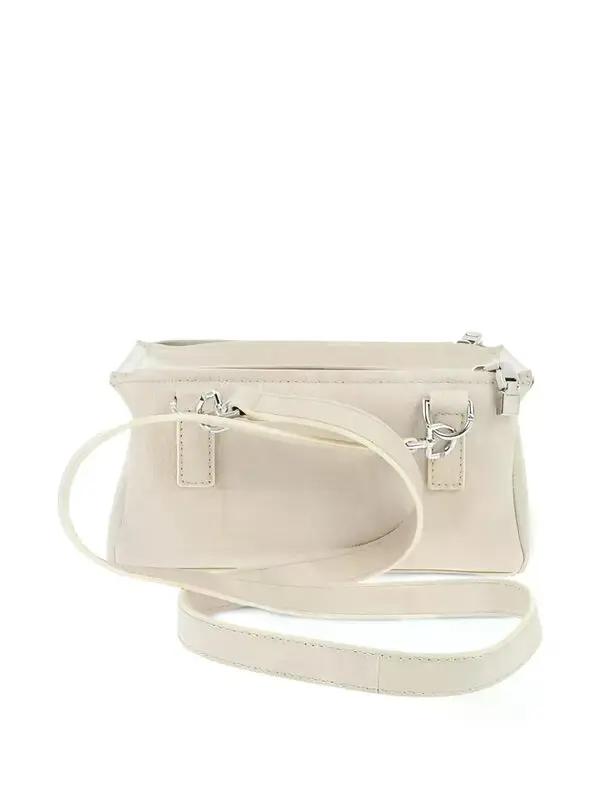 Givenchy Pandora Leather Shoulder Bag - Neutrals