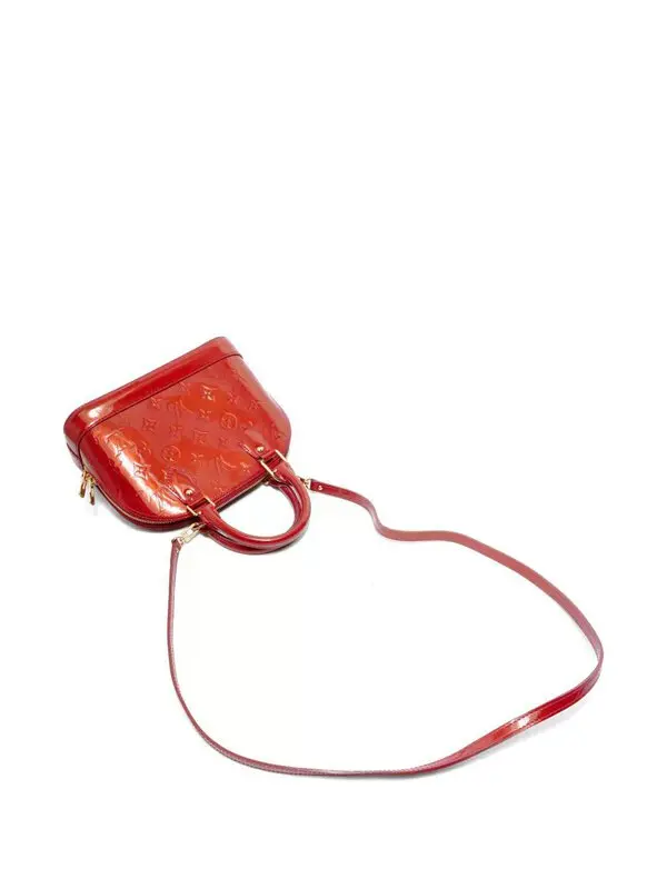 LOUIS VUITTON 2004 Monogram Vernis Alma Bb Shoulder Bag
