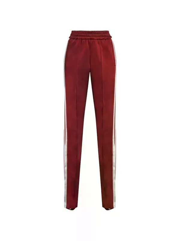 Adam Lippes Side-stripe Track Pants - Red