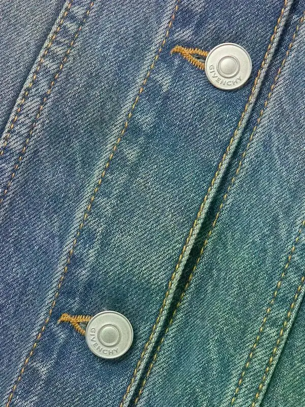 Givenchy Halterneck Denim Dress