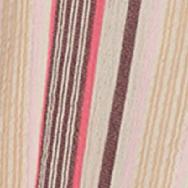 Burberry Cotton Voile Striped Mini Dress