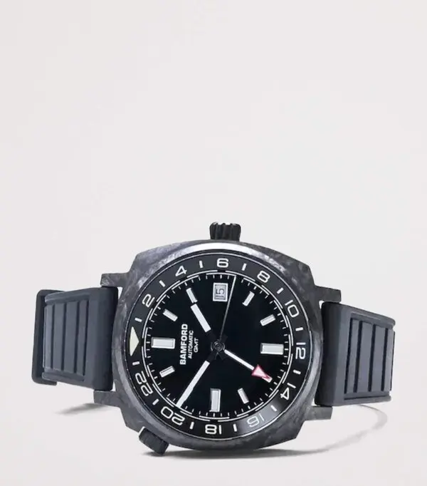 BAMFORD LONDON Forged Carbon Gmt Watch