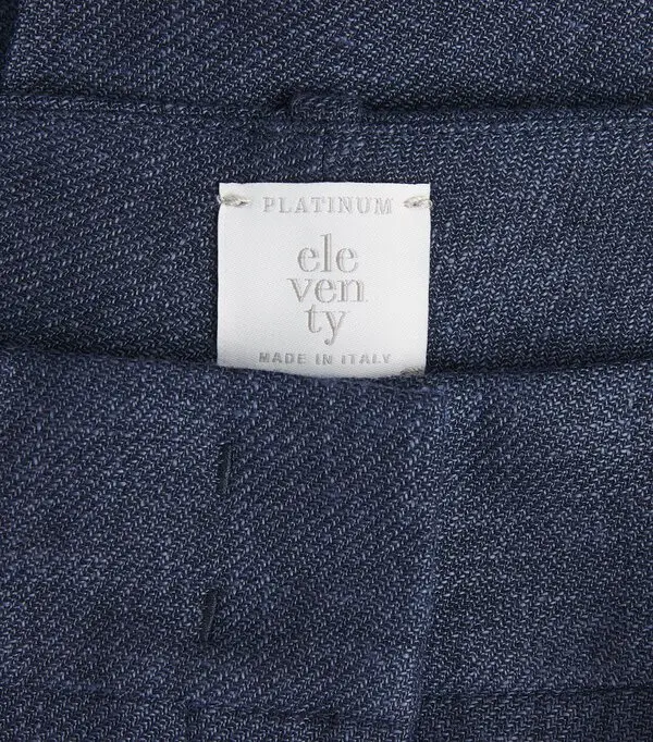 Eleventy New York Straight Leg Trousers