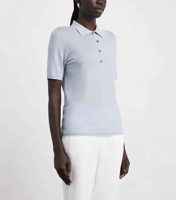 Eleventy Fine Wool Polo Sweater