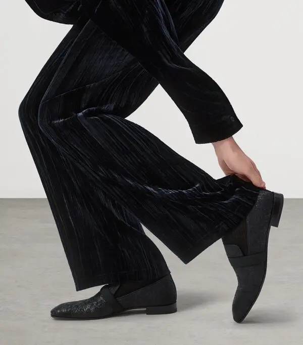 CHRISTIAN LOUBOUTIN Dandydeco Jacquard Loafers