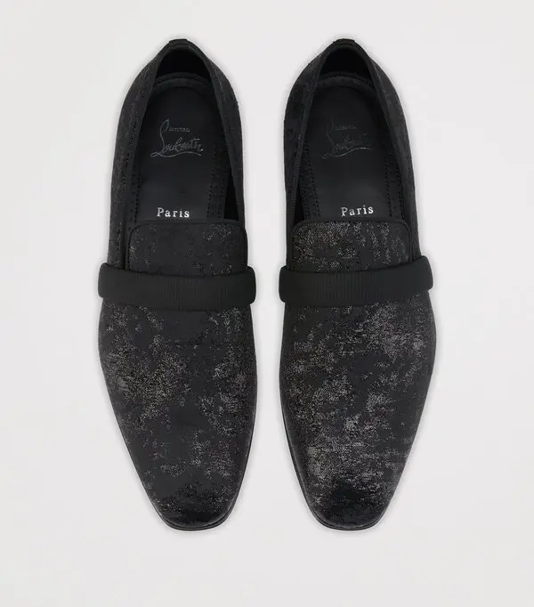 CHRISTIAN LOUBOUTIN Dandydeco Jacquard Loafers