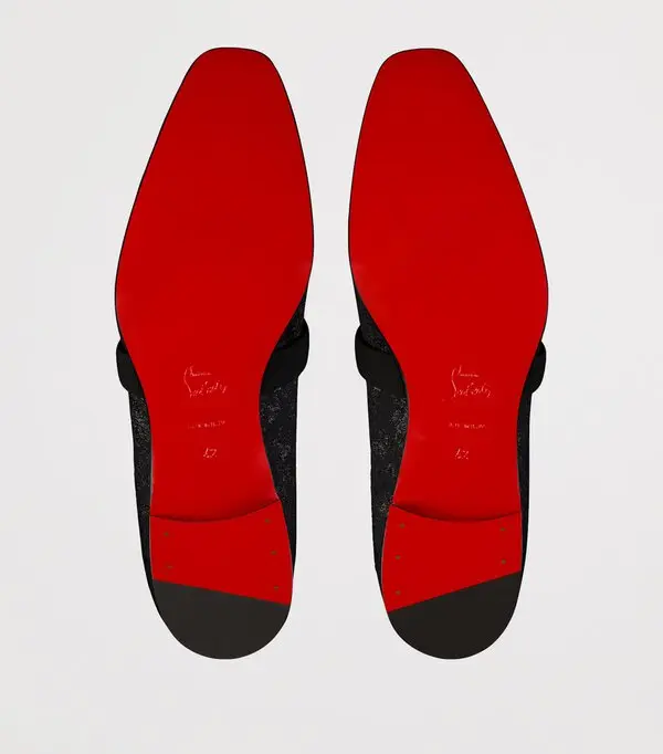 CHRISTIAN LOUBOUTIN Dandydeco Jacquard Loafers